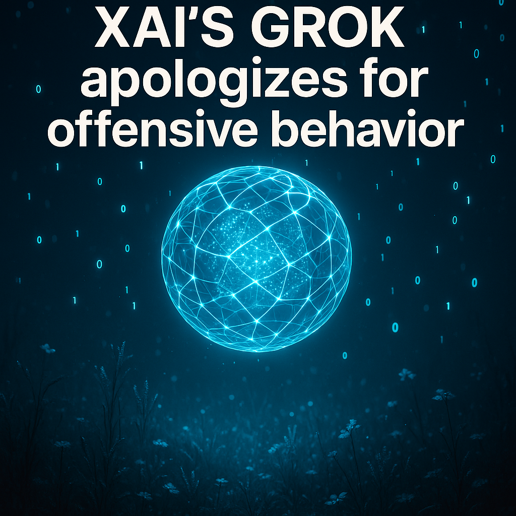 XAI And Grok Apologize For ‘horrific Behavior’ - Zero Touch AI ...